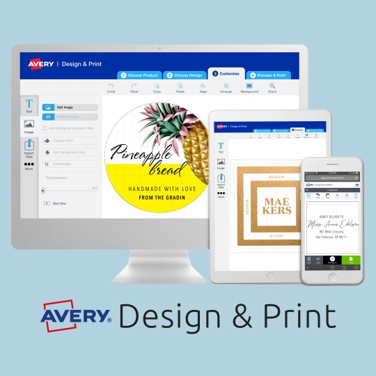 Avery Design & Print - Gratis mallprogram online | Avery